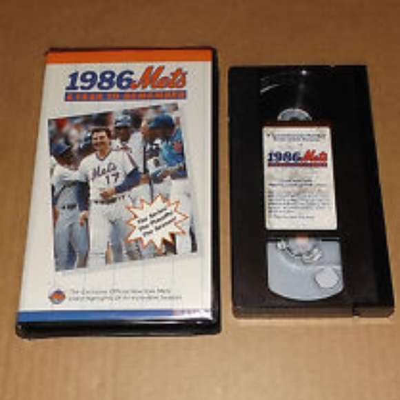 Accessories | 1986 Mets A Year To Remember Vhs | Poshmark